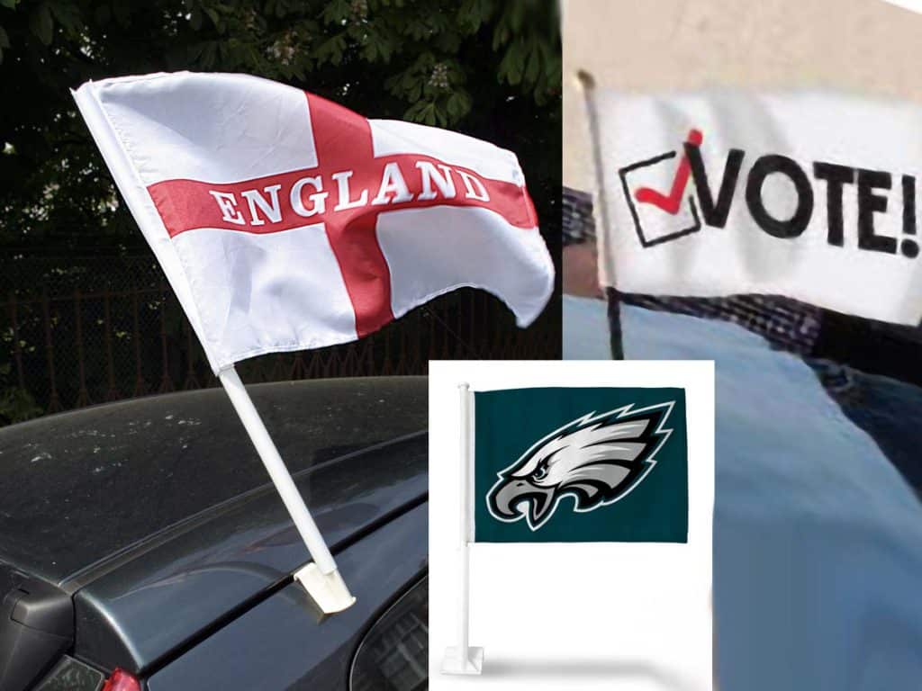 Custom Flags Printing and Design - Swirling Silks