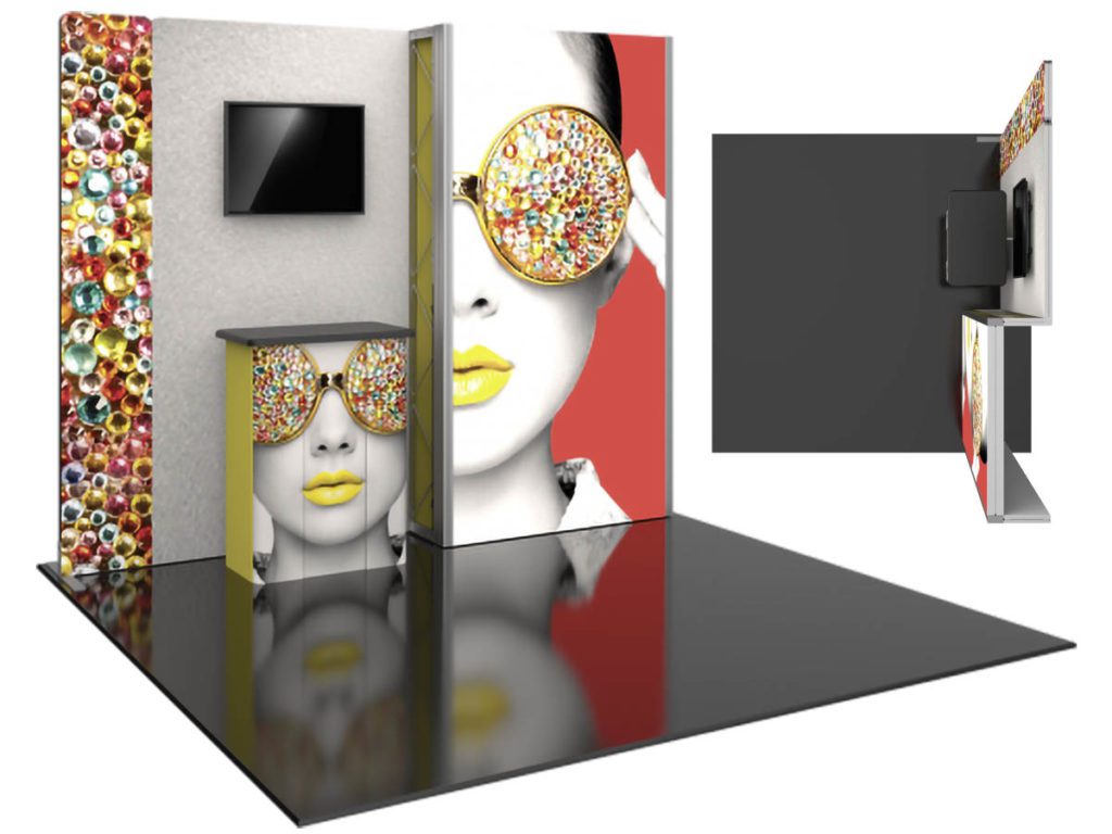 Exhibit Displays - Swirling Silks